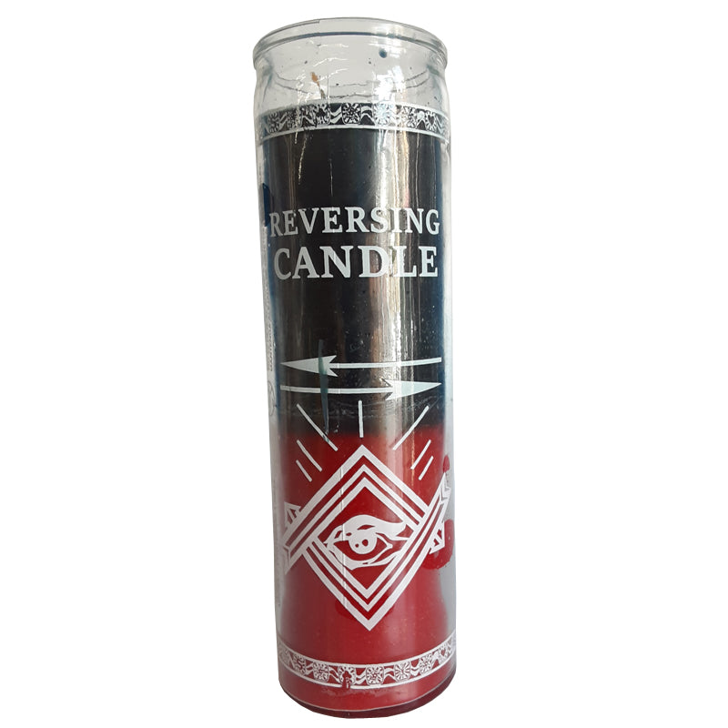 Prayer Candle - Reversing Candle Black & Red – RAM Wholesale
